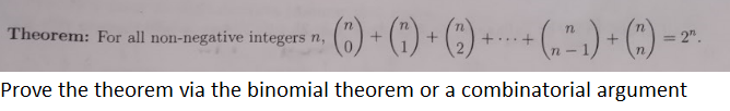 Solved Theorem: For all non-negative integers n, (0) + (7) + | Chegg.com