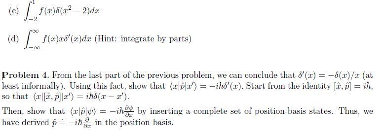 Solved To solve the initial delta functions. Treat them as | Chegg.com