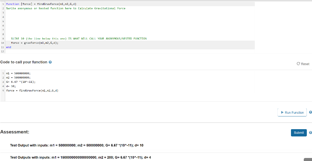 Solved CREATE ANONYMOUSINESTED FUNCTION (YOUR CHOICE) TO | Chegg.com
