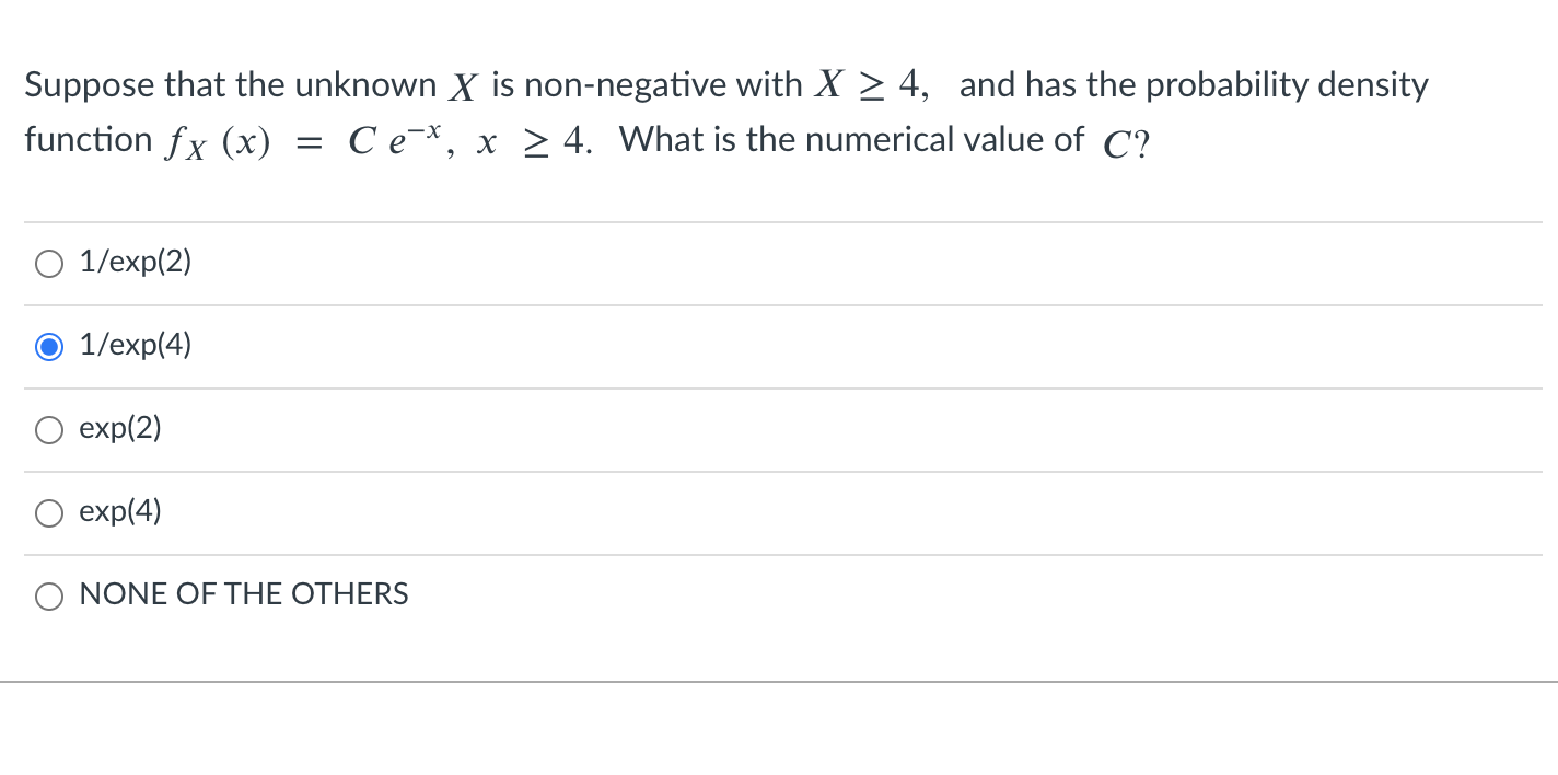 Solved Suppose that the unknown X is non-negative with X > | Chegg.com