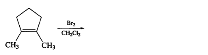 Solved Br2 CH2Cl2 CH3 CH3 | Chegg.com
