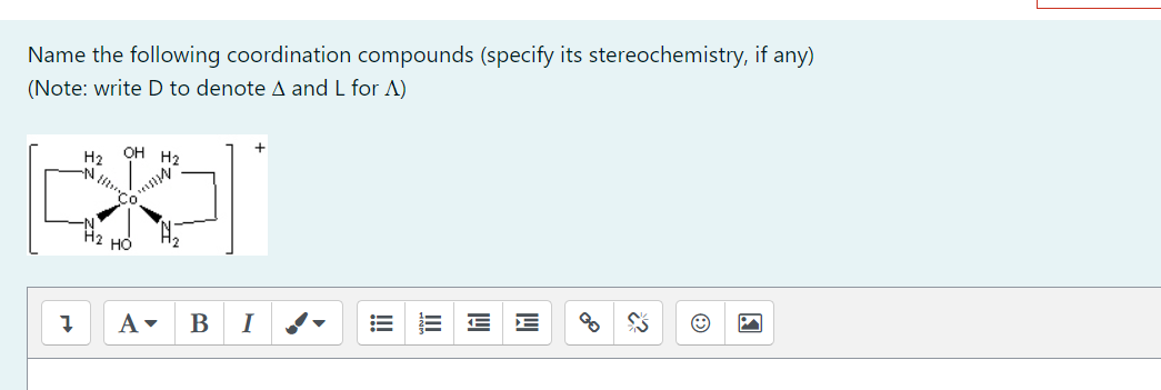 Solved Name the following coordination compounds (specify | Chegg.com