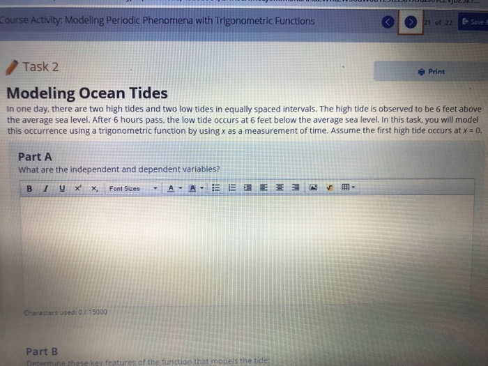 Solved Course Activity Modeling Periodic Phenomena with | Chegg.com