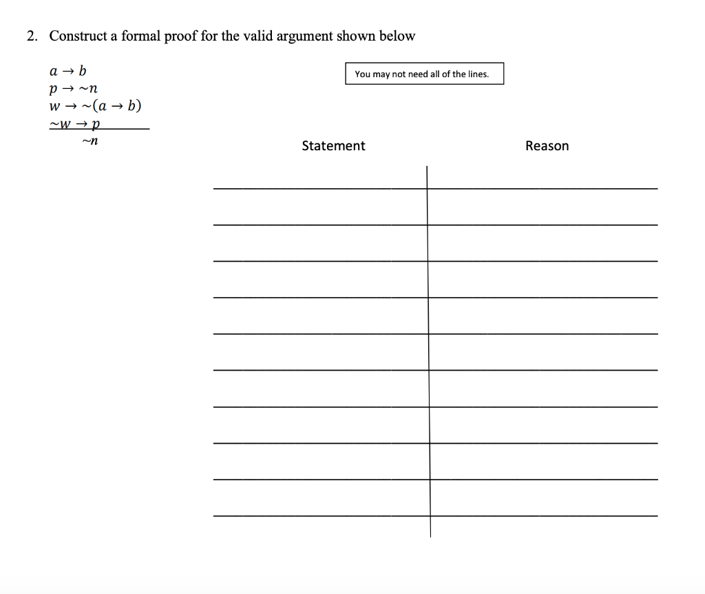 Solved 1. Supply the reason that justifies each statement. | Chegg.com
