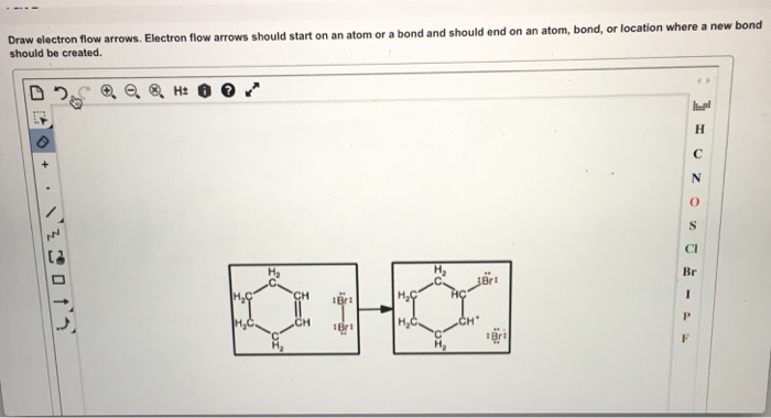 Solved Draw electron flow arrows. Electron flow arrows | Chegg.com