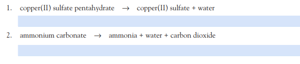 Solved 1 Copper Ii Sulfate Pentahydrate Copper Ii Chegg