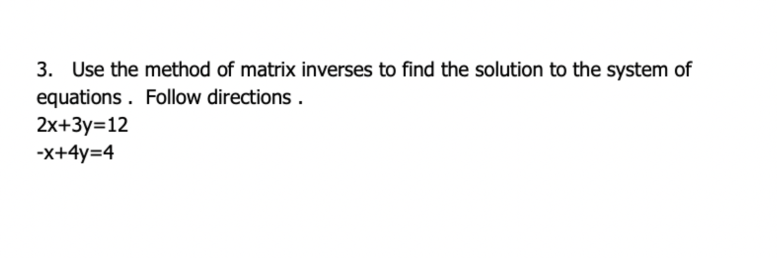 Solved 1. Use the method of integrating factors to solve for | Chegg.com