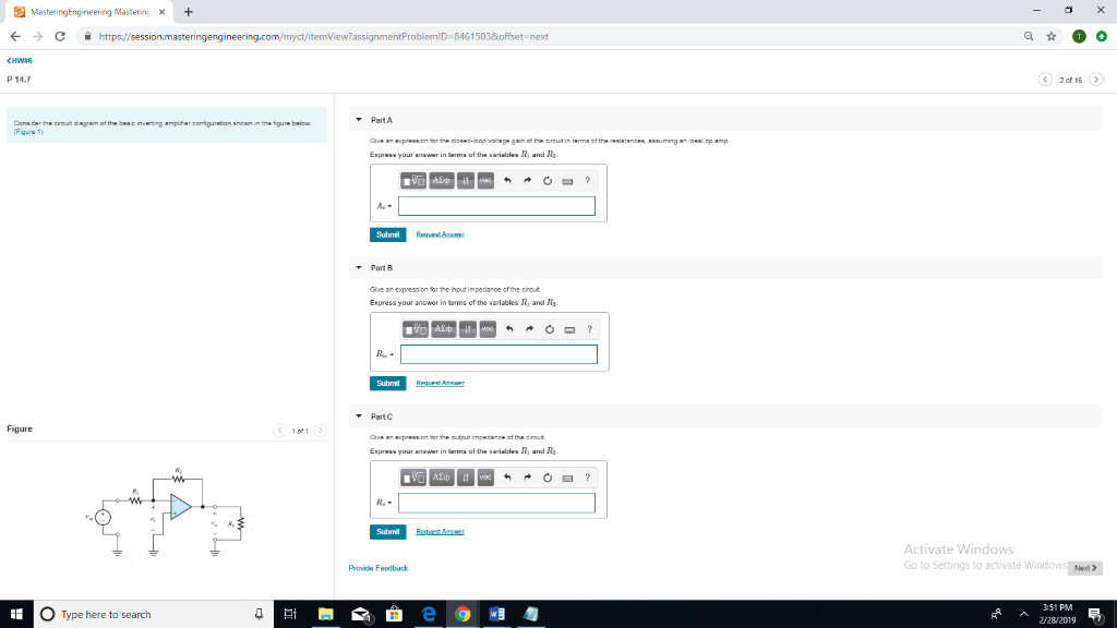 Solved ←→C https/ D-8461504 R2 Ri in らR1 Activate Windows Go | Chegg.com