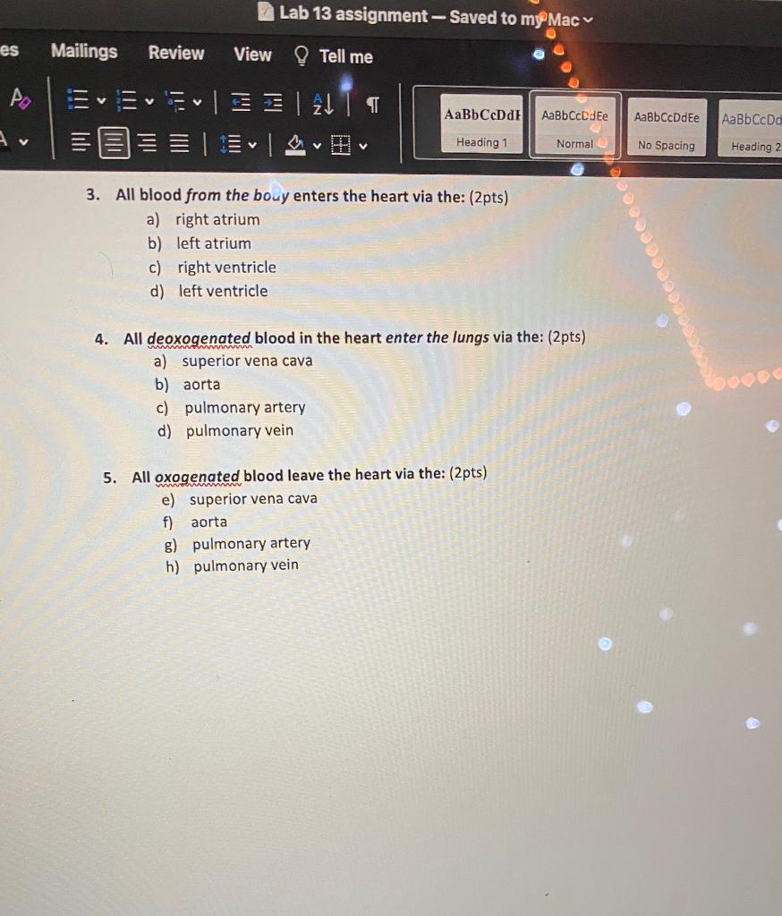 Solved Lab 13 assignment - Saved to my Macy References | Chegg.com