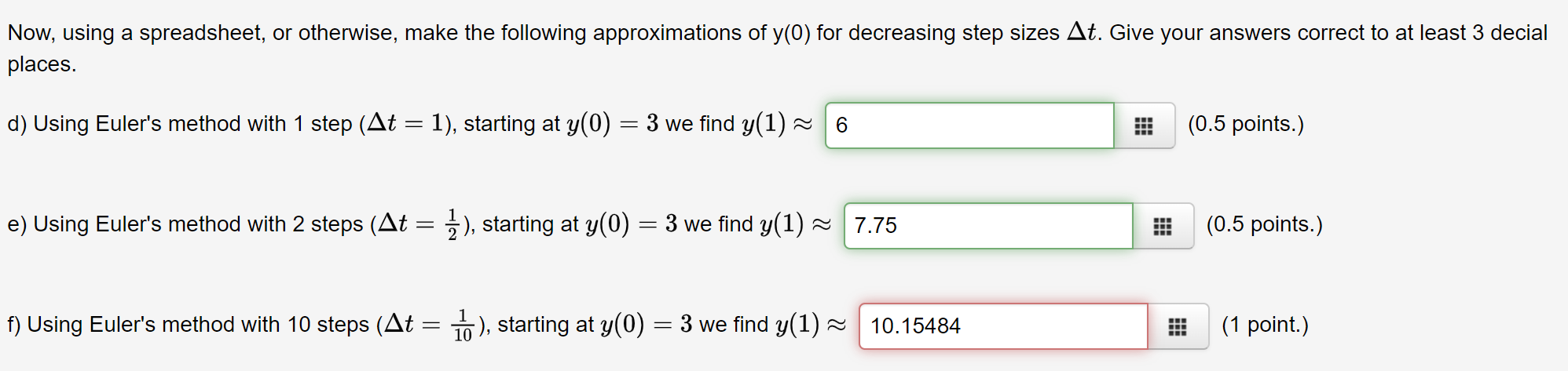 Solved Consider the initial value problem dtdy=y+4ty(0)=3 In | Chegg.com