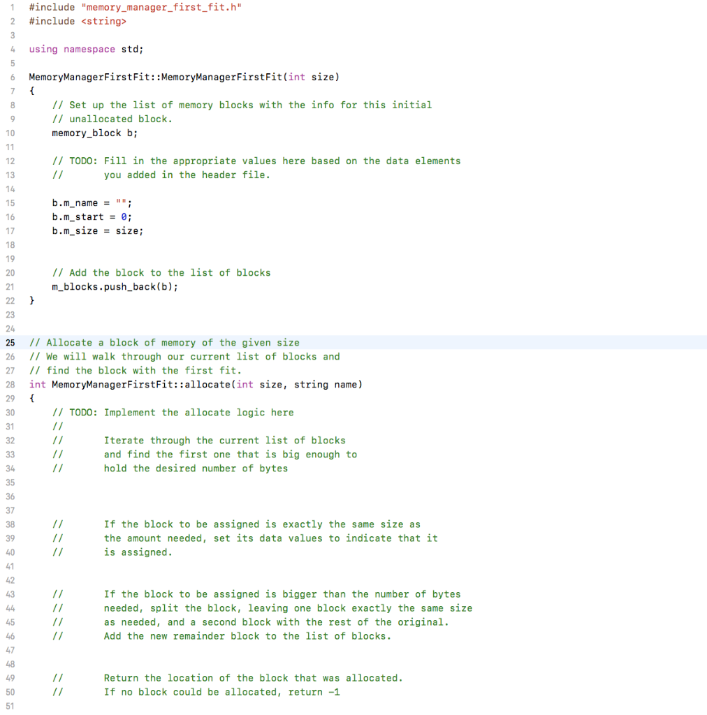 Solved Please help fill the missing code for Execute.cpp | Chegg.com