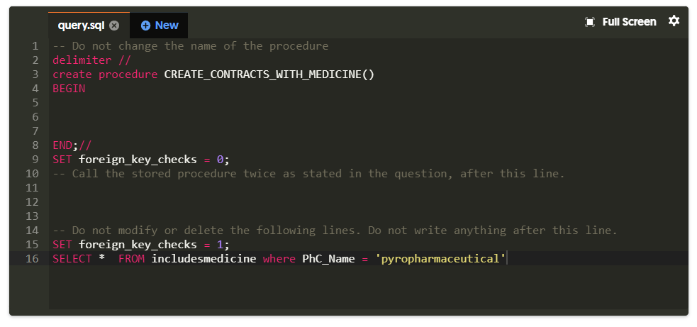 SQL quiz about stored procedure Plz code in SQL and | Chegg.com