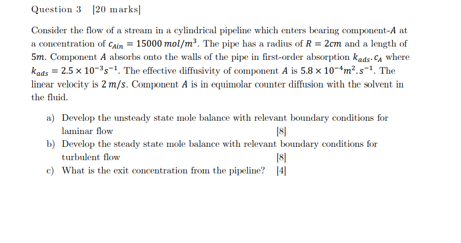 Solved Consider the flow of a stream in a cylindrical | Chegg.com