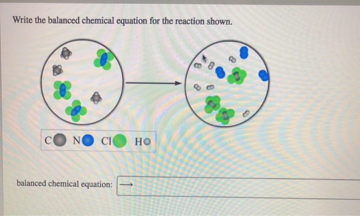 Solved Write the balanced chemical equation for the reaction | Chegg.com