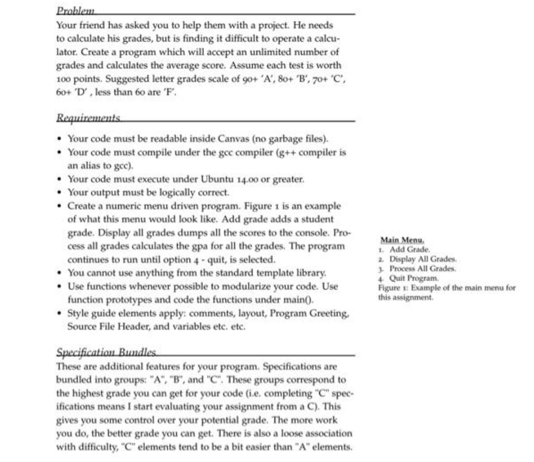 Solved Problem. Your friend has asked you to help them with | Chegg.com