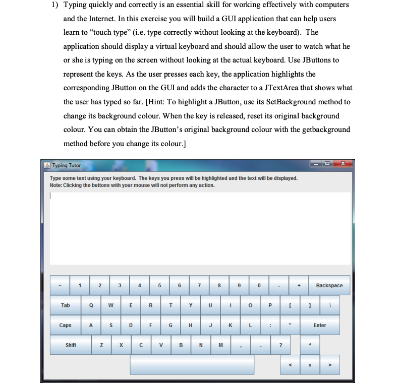 Solved Create a JAVA PROGRAM. (IMPORTANT) It SHOULD have the | Chegg.com