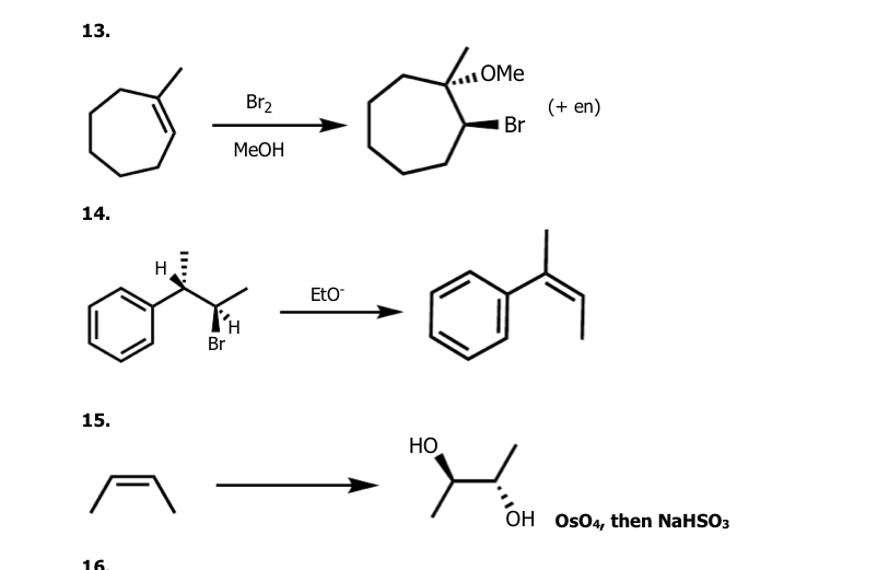 Solved Part III: Mechanistic Understanding 19. (30 pt) | Chegg.com