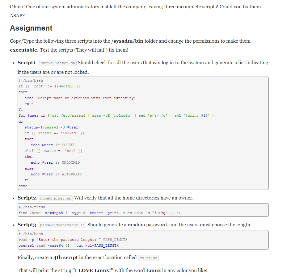 Solved Before the assignment how would I input the command | Chegg.com