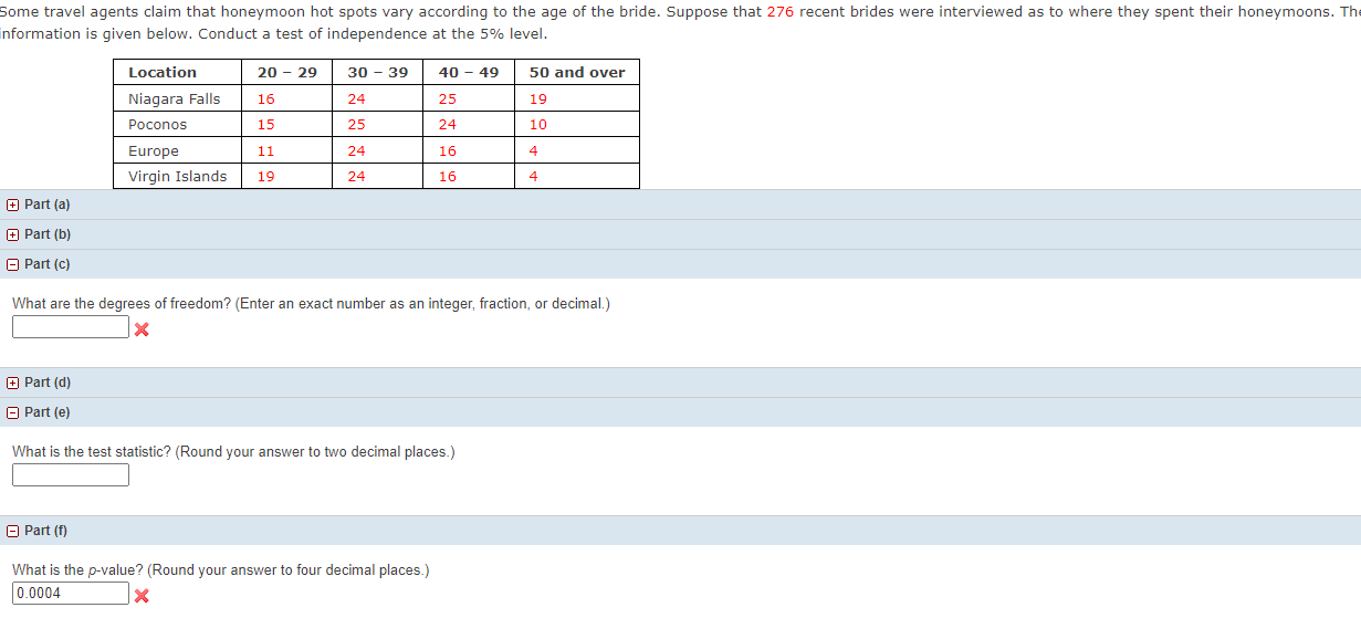 Solved Part (a) Part (b) Part (c) What are the degrees of | Chegg.com