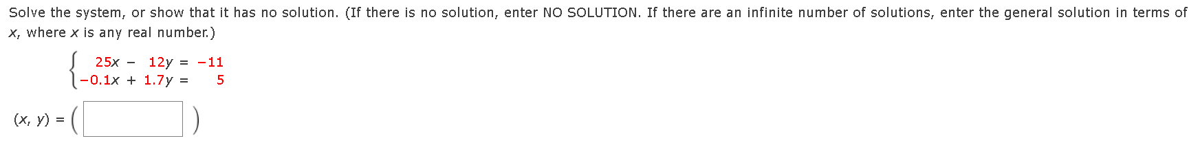 Solved xI where x is any real number.) | Chegg.com