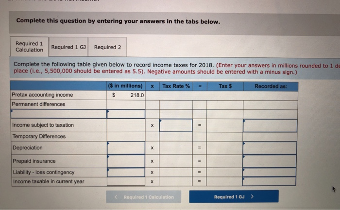 Solved Exercise 16-19 Multiple temporary differences; record | Chegg.com