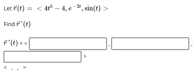 Solved Let vec(r)(t)= Find | Chegg.com