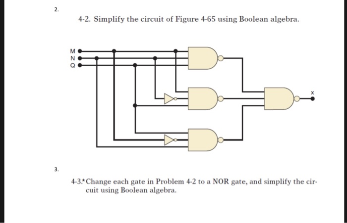 Solved 2. 4-2. Simplify the circuit of Figure 4-65 using | Chegg.com