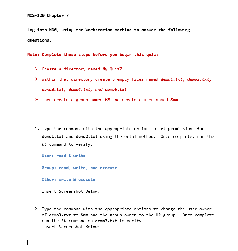 Solved Log into NDG, using the Workstation machine to answer | Chegg.com