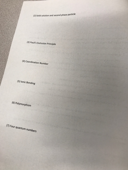 Solved Il. Briefly explain the following concepts using | Chegg.com