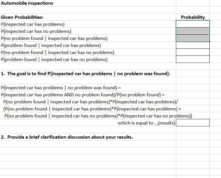 Solved Yearly automobile inspections are required for | Chegg.com