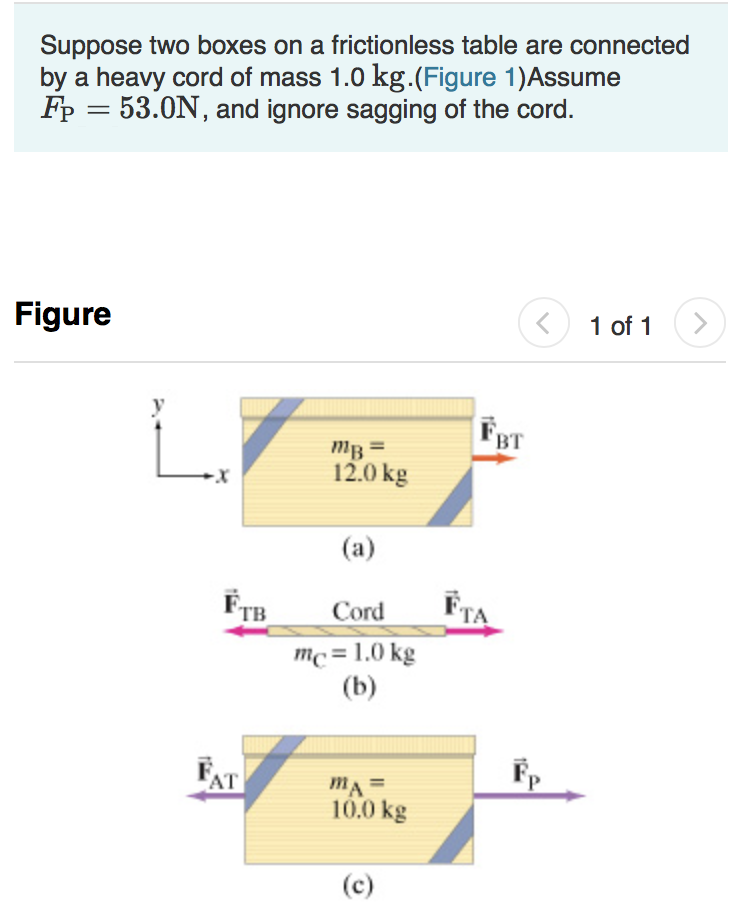 Solved A) Calculate the acceleration of the box (a), using | Chegg.com