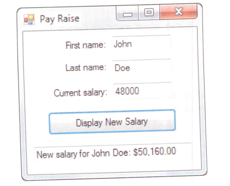Solved Write the code in visual basic. using microsoft | Chegg.com