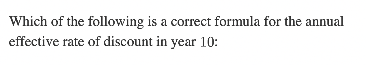 Which of the following is a correct formula for the | Chegg.com