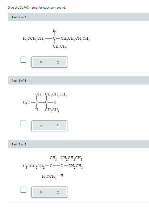 Solved Complete the table by typing the name of the | Chegg.com