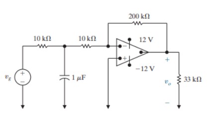 Solved The sinusoidal voltage source in the circuit shown in | Chegg.com
