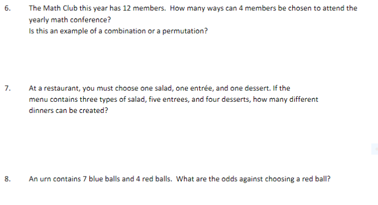 Solved Complete each of the following on this sheet or on | Chegg.com