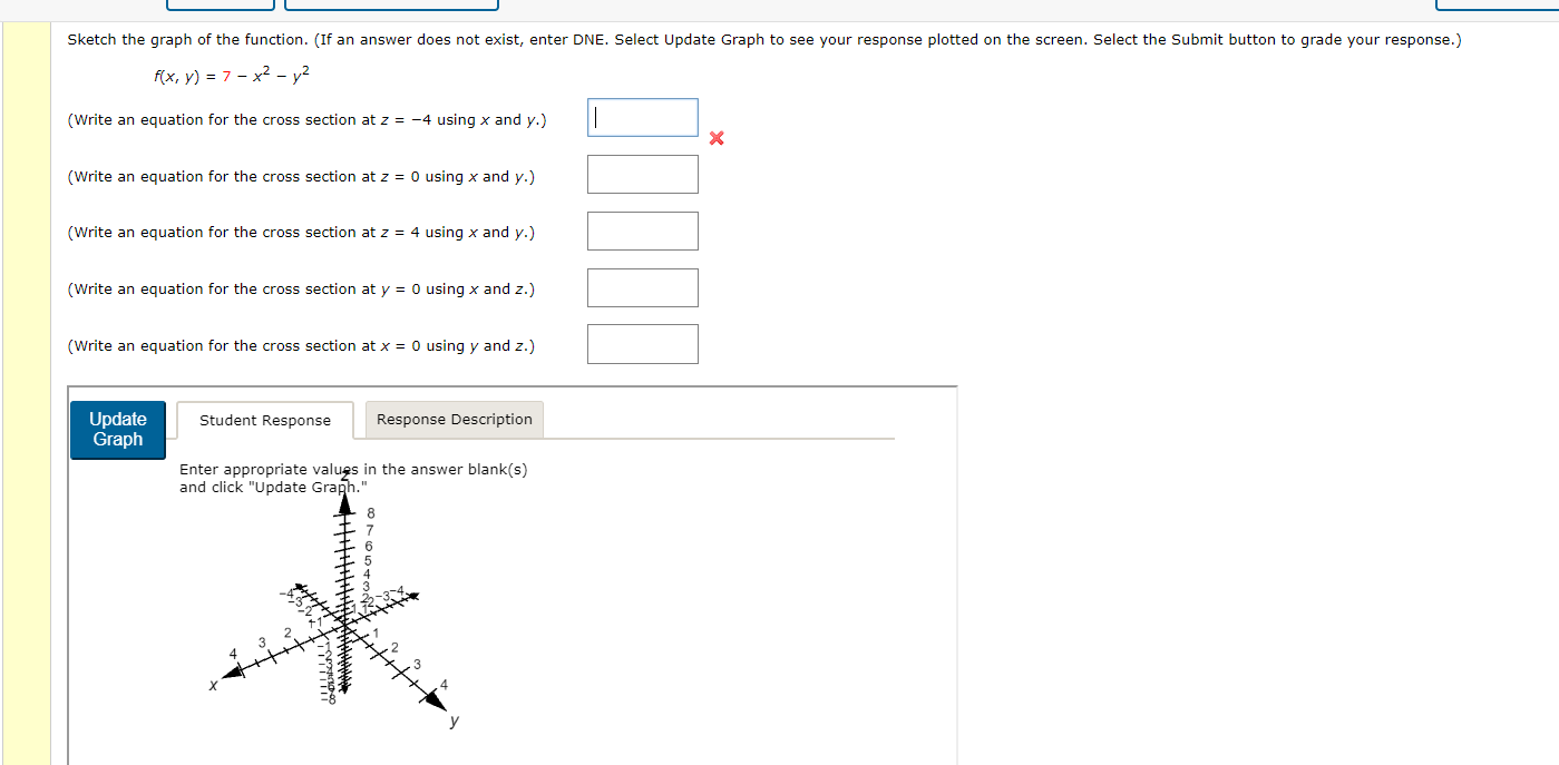 Solved Sketch The Graph Of The Function If An Answer Does