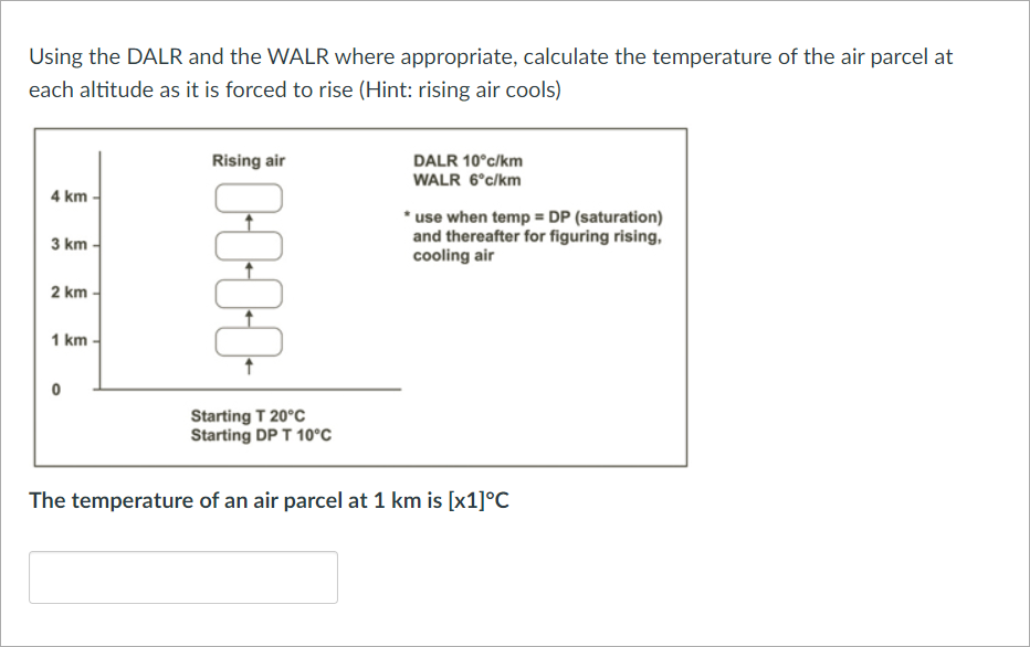 Solved Using the DALR and the WALR where appropriate, | Chegg.com