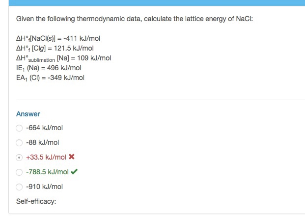 Solved Given the following thermodynamic data, calculate the | Chegg.com