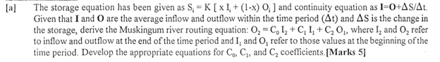 Solved The storage equation has been given as S = K[x1+ | Chegg.com