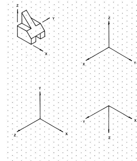 Solved Sketch the Object in the three different orientations | Chegg.com