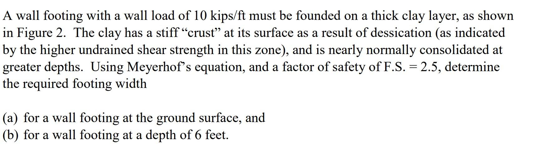 Solved Undrained Strength vs. Depth 500 1000 > Su(psf) O = - | Chegg.com