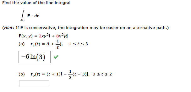 Solved EvaluateF dr along each path. (Hint: If F is | Chegg.com