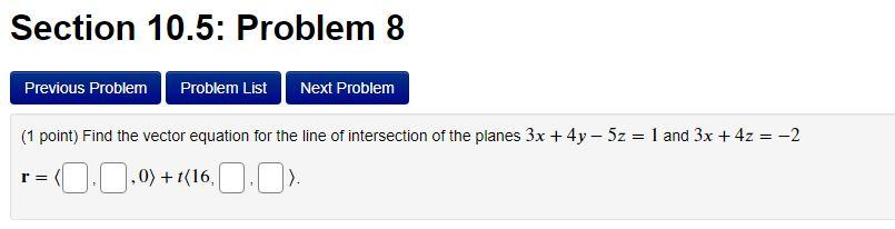 Solved Section 10.5: Problem 8 Previous Problem Problem List | Chegg.com