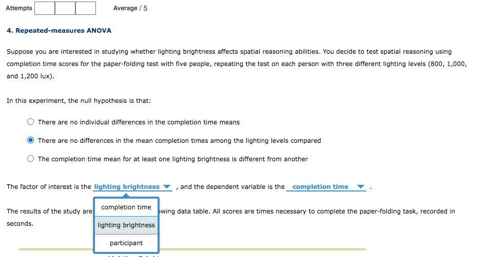 Solved The three treatments in the experiment define three | Chegg.com