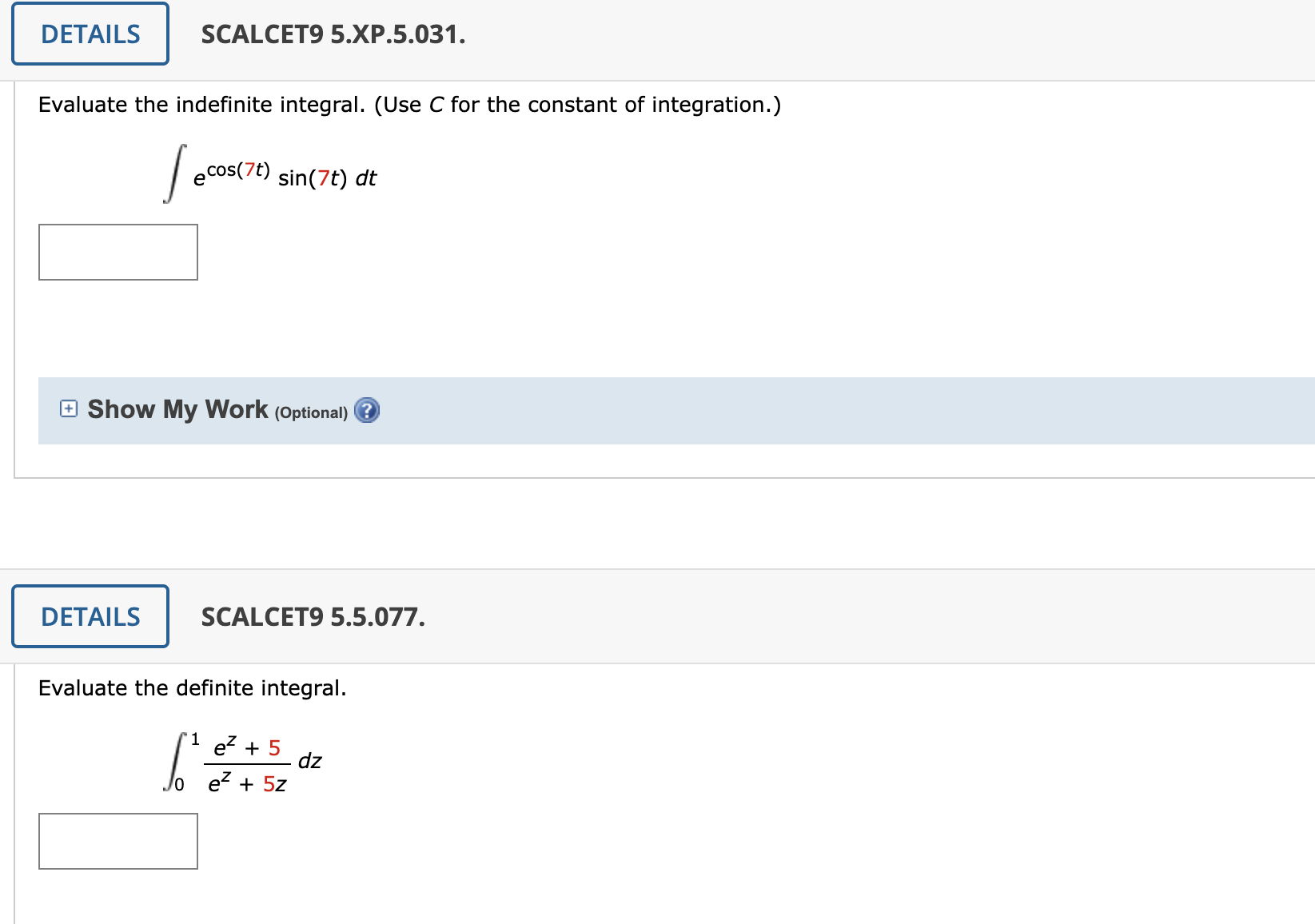 Solved ∫sin4(θ)cos(θ)dθ,u=sin(θ) Show My Work (Optional) | Chegg.com