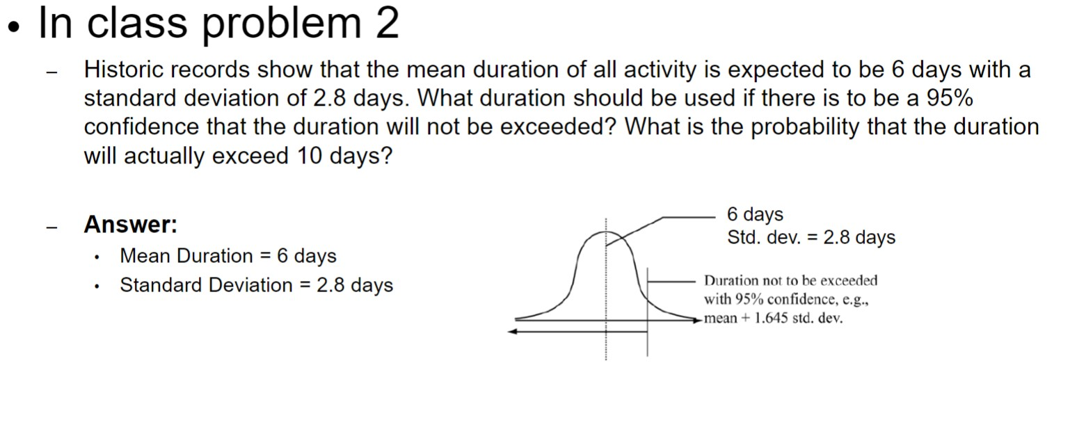 Solved In class problem 2 Historic records show that the | Chegg.com
