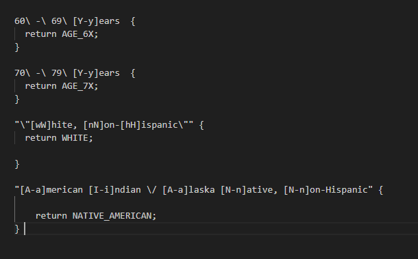 Solved Each word within lexemes may start with an uppercase | Chegg.com