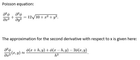 Diﬀerential Equation The electrostatic potential in a | Chegg.com