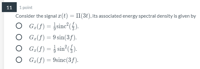Solved 7 1 point Using the duality property of the Fourier | Chegg.com
